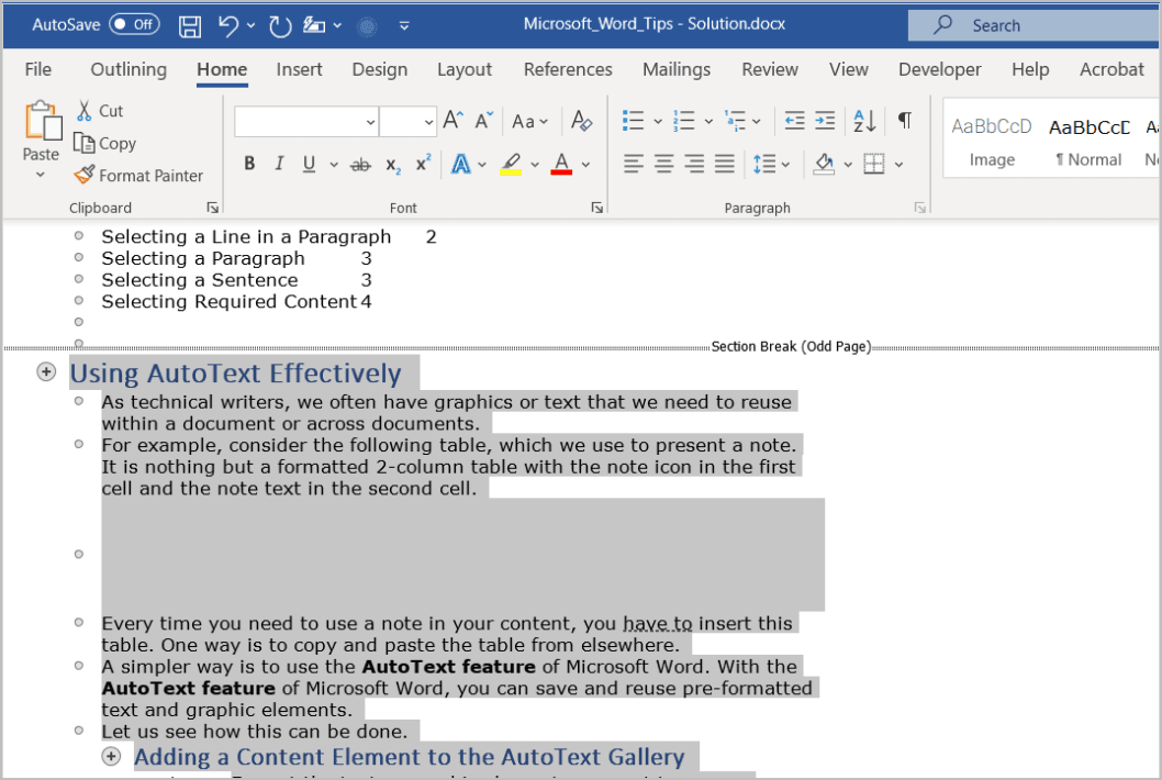 Managing Master and Subdocuments in Microsoft Word - ibruk